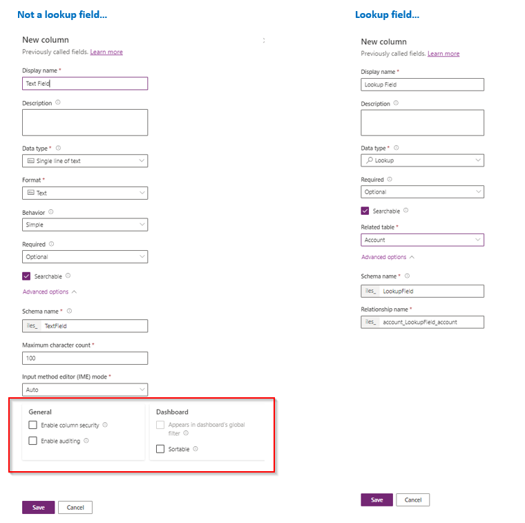 Lookup Fields (Columns!) and Advanced Options – a Maker Portal ...